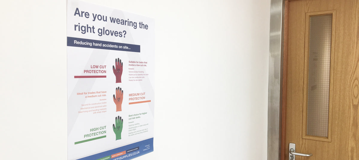 Download our free TraffiGlove poster – G&A Safety Supplies