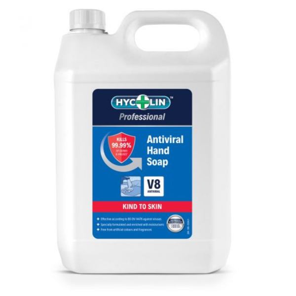 V8 Hycolin Professional Antiviral Hand Soap (5L) – G&A Safety Supplies