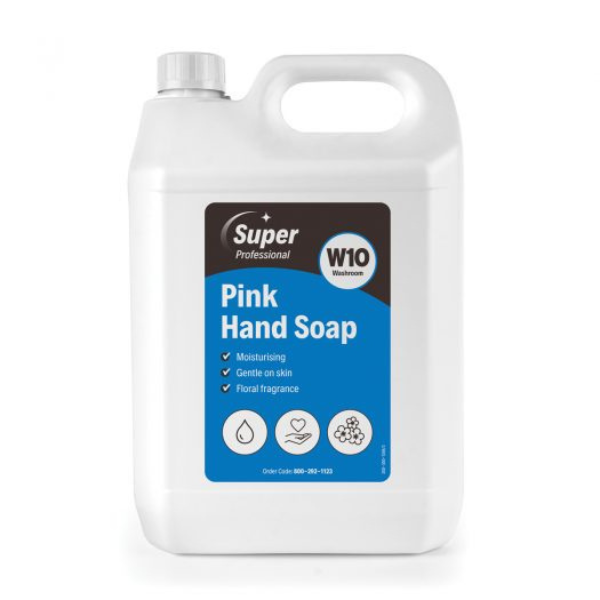 W10 Pink Liquid Hand Soap (5L) – G&A Safety Supplies