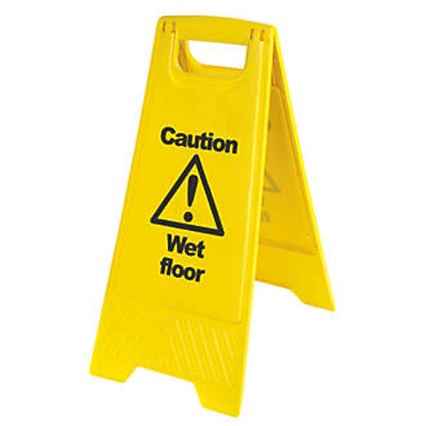 Wet Floor Safety Sign – G&A Safety Supplies